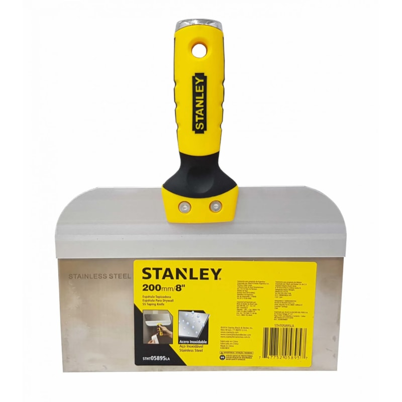 Espátula para Gesso Drywall 8" - Stanley - Macrofer