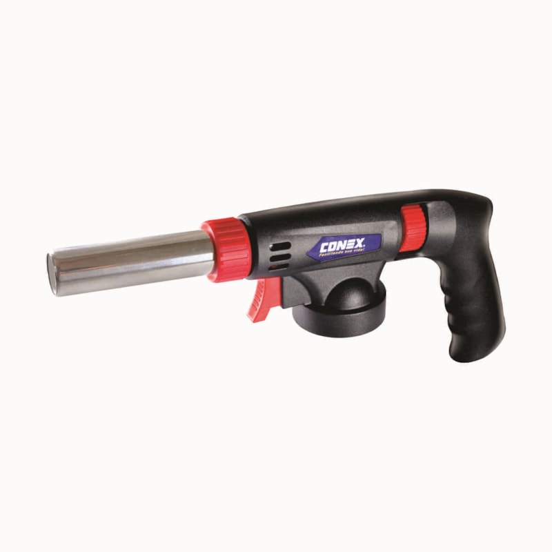 Mini Maçarico a Gás Automático Modelo Tocha - Conex - Macrofer